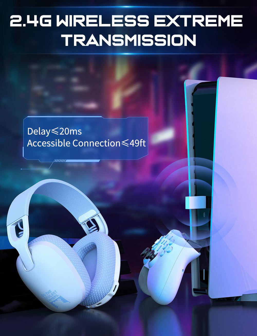 ONIKUMA B2 Headset Headworn Bluetooth 2.4g Wireless Wired Three Mode L