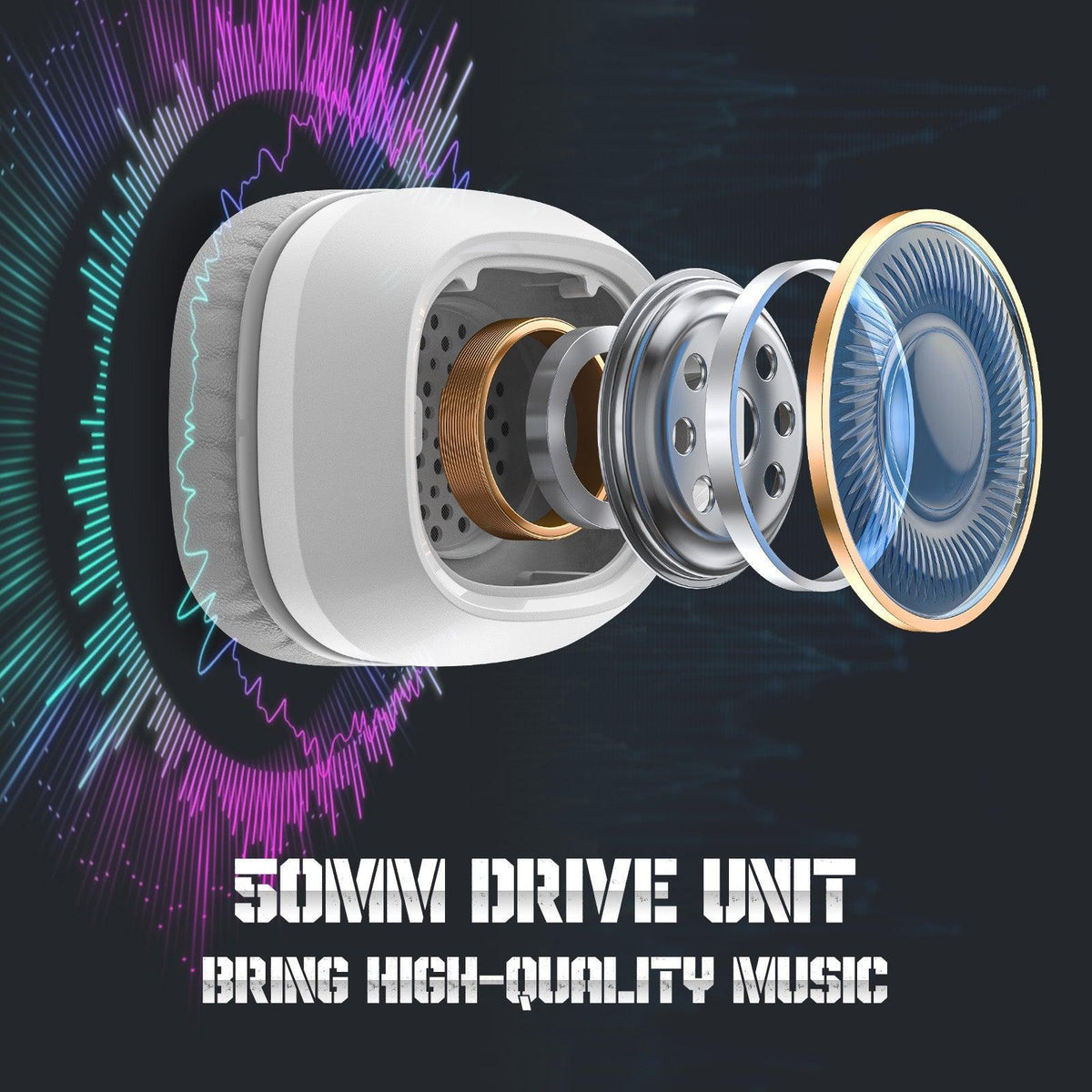 ONIKUMA X22 USB + 3.5mm Cool RGB Dynamic Light Wired Gaming Headset wi