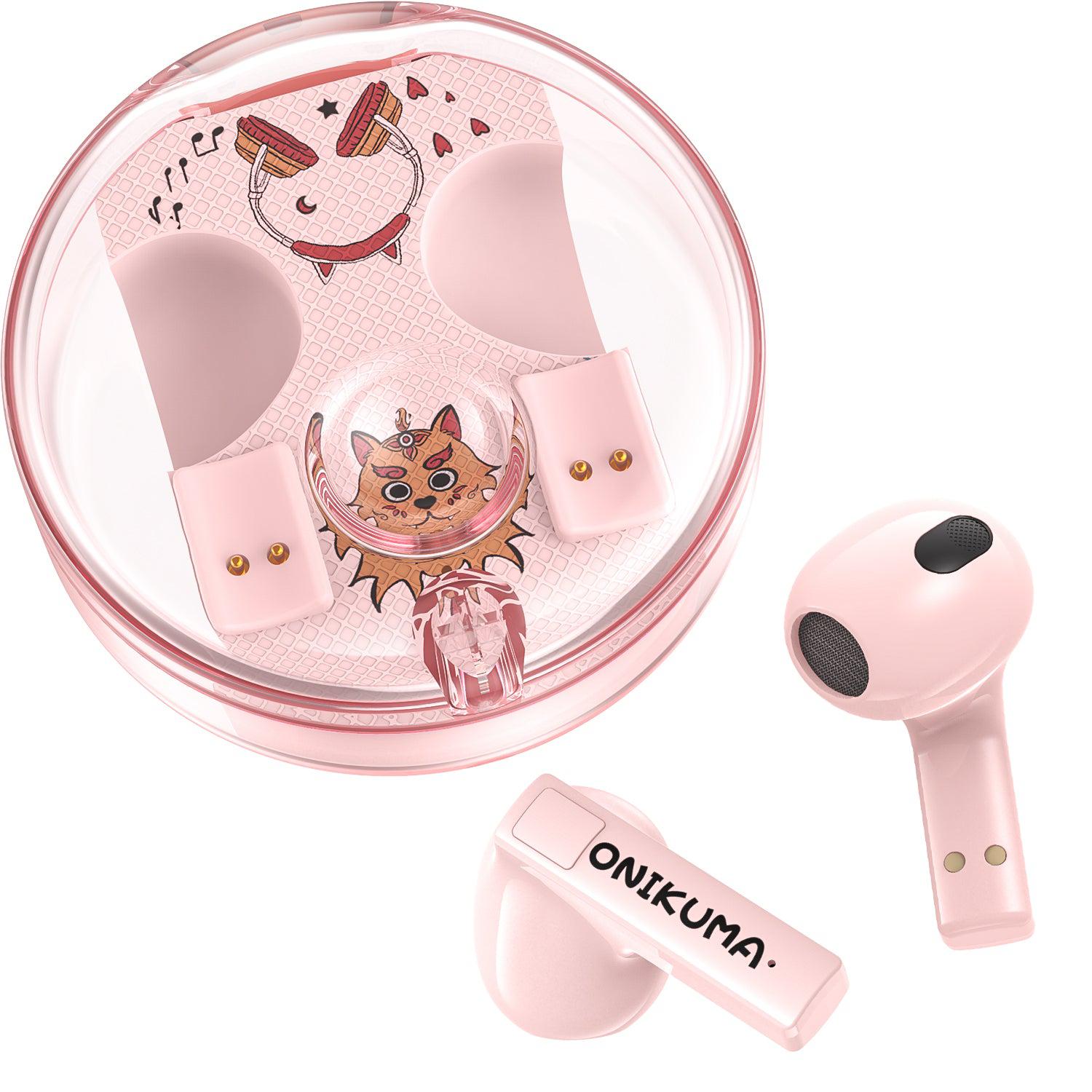 ONIKUMA T301 TWS Cartoon Earphone Touch Control Wireless Bluetooth-com